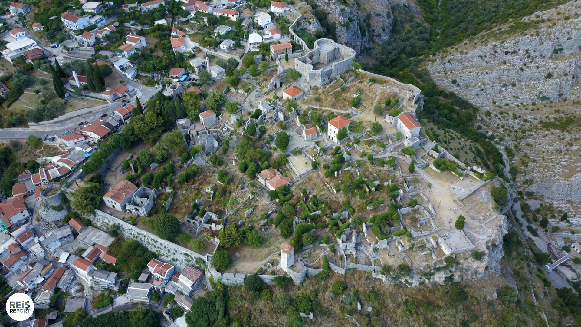 Stari Bar, een prachtige verlaten stad in Montenegro